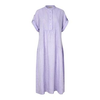 Masai Femme, Robes, Violet, Taille: 40 FR Shirt Robes
