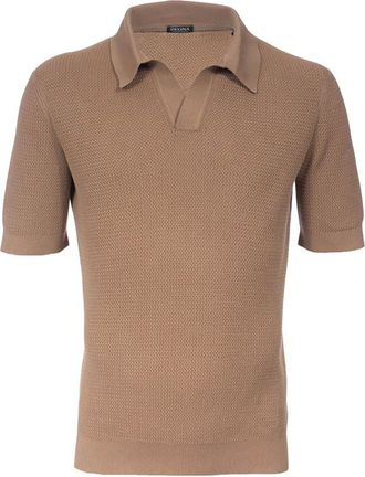 Ermenegildo Zegna Homme, Tops, Beige, Taille: L Polo