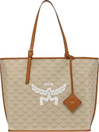 MCM Damen Shopper HIMMEL Medium