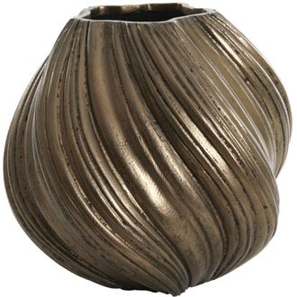Light & Living Light&living - Vase yatung en Pierre Bronze Antique - &Oslash;52x48 cm