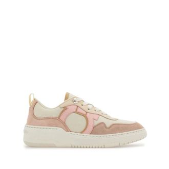 Ferragamo Femme, Chaussures, Multicolore, Taille: 35 EU Ferragamo Baskets Powder