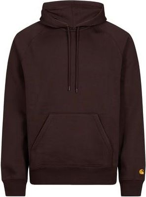 Carhartt Work in Progress Hoodie uni &agrave; capuche en coton m&eacute;lang&eacute;