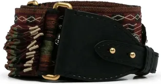 Dior Hobo Bags - Embroidered Canvas Bohemian Fringe Strap - Gr. unisize - in Braun - für Damen