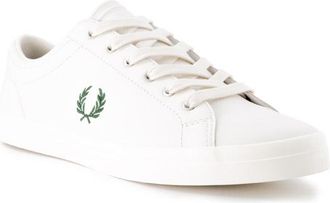 Fred Perry Herren Sneaker wei&szlig; Glattleder