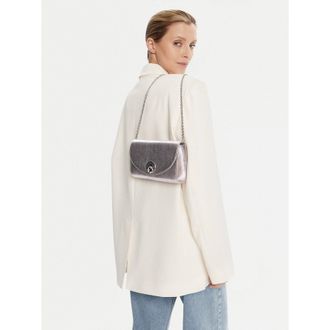 Coccinelle Handtasche Coccinelle Tob Coccinellenikla Smooth E1 TOB 15 01 01 Silberfarben