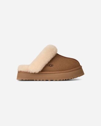 UGG Disquette Hausschuh f&uuml;r Damen | UGG EU in Brown, Gr&ouml;&szlig;e Wildleder