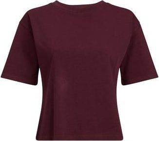 Suncoo Top droit col rond en coton