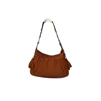 Givenchy Sac bandouli&egrave;re en cuir Pre-owned - Femme - Pre-owned - Orange - Taille: ONE Size