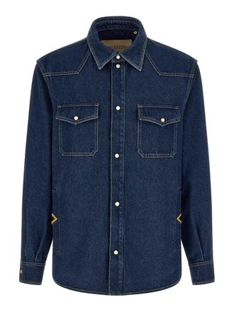 Valentino Garavani Chemise - Bleu