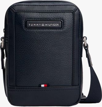 Tommy Hilfiger Sacoche reporter effet cuir grain&eacute;