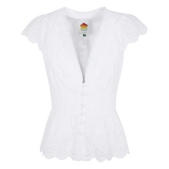 Farm Rio Blusen - - Blouses & Shirts - Damen - Wei&szlig; - S
