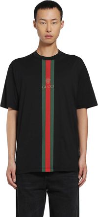 Gucci Cotton Jersey Short Sleeve T-shirt