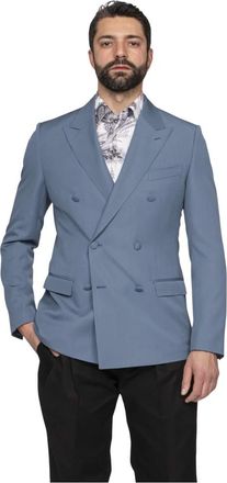 Dolce & Gabbana Homme, Vestes, Bleu, Taille: L Taormina Jacket