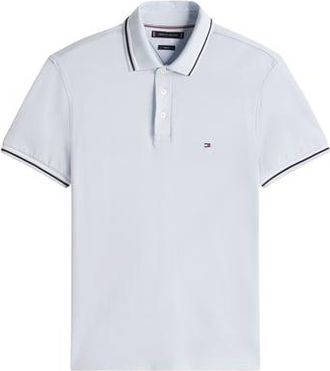Tommy Hilfiger Baumwoll Polo in Blau