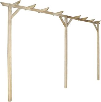 vidaXL Fimei Pergola de jardin 400 x 40 x 205 cm Bois