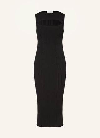 Alexander McQueen Mcqueen Strickkleid Mit Cut-Out schwarz