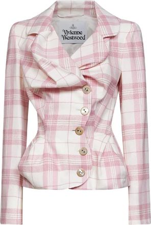 Vivienne Westwood Femme, Vestes, Multicolore, Taille: 42 FR Leather Vestes