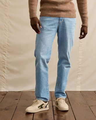 Faguo Jean tapered denim clair coton recycl&eacute;