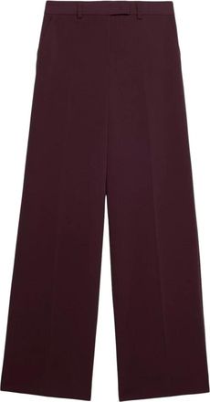 Oltre Femme, Pantalons, Rouge, Taille: 42 FR Pantalon Palazzo
