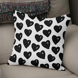 Bonamaison Le Jardin du Lin Kissen Zierkissenbezug Kissenbezug, Zufälliges Muster Dekoration, Für Zuhause Autos Büro Sofa Wohnzimmer Couch Schlafzimmer Dekor, 50