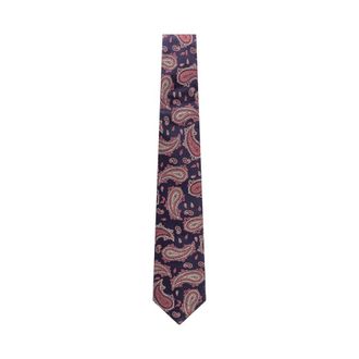 Etro Homme, Accessoires, Multicolore, Taille: ONE Size Cravate Jacquard en Soie Paisley