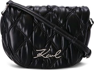 Karl Lagerfeld KLogo Signature Umh&auml;ngetasche - Schwarz