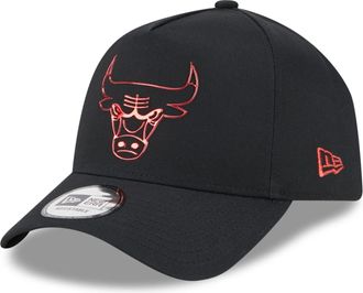 New Era Unisex NBA Aframe Basecap mit Metallic-Logo