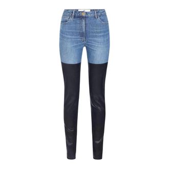 Elisabetta Franchi Damen, Jeans, Blau, W29Gr&ouml;&szlig;e