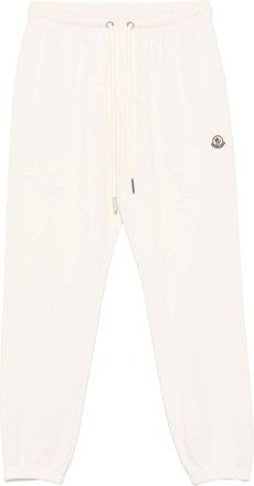 Moncler Cotton Track Joggers - White