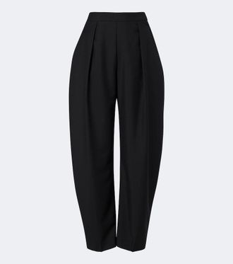 R&oacute;he R&oacute;he Pantalon barrel en laine et mohair