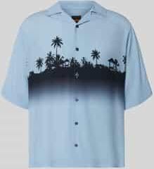 Boss Orange by Hugo Boss Regular Fit Freizeithemd aus reiner Viskose Modell LAPISY