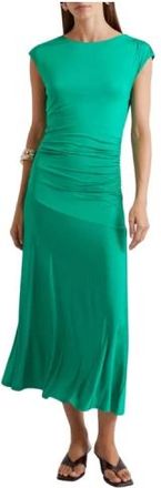 Marella Femme, Robes, Vert, Taille: 36 FR Mlsrugiada Jersey Midi Dress