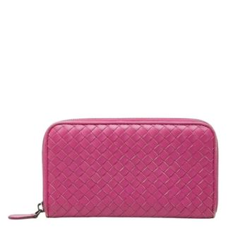 Bottega Veneta Porte-monnaie Intrecciato Pre-owned - Femme - Pre-owned - Violet - Taille: ONE Size