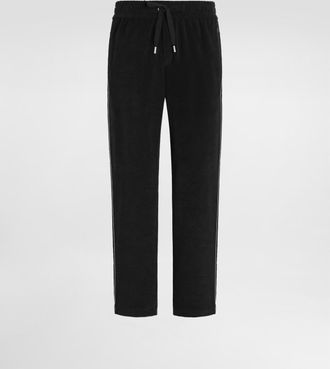 Dolce & Gabbana Cotton Terry Trousers - Mann Hosen Und Shorts Schwarz 52