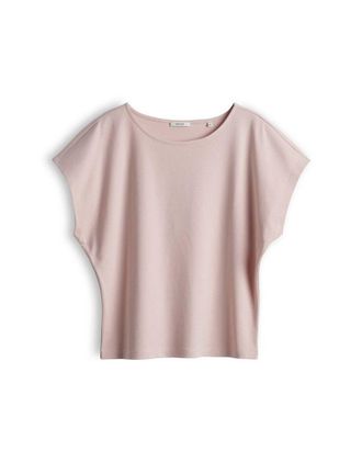 OPUS Kurzarmshirt Suschel aus Jersey mit lockerer Passform weich flie&szlig;ender Fall, glatter Griff, Casual