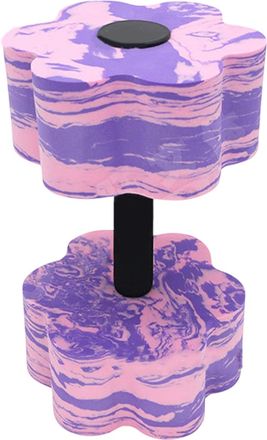 Generic Hanteln für Wasserübungen - leichtes Blumenform-Design, langlebiges EVA-Schaummaterial, schwimmendes Trainingszubehör mit bequemem Griff | Wasserfitne