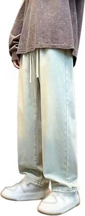 Generic Pantalon d&eacute;t&eacute; pour homme - Pantalon de surv&ecirc;tement pour homme - Long - Droit - Respirant - Pantalon de loisirs tendance - Pantalon de travail - Jambe 