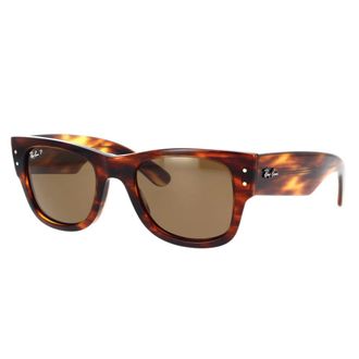 Ray-Ban unisex, Accessoires, Brun, Taille: 51 MM Style emblématique Lunettes de soleil polarisées