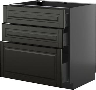 IKEA METOD / KNIVSHULT Unterschrank mit 3 Schubladen