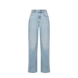 Alexander Wang Baumwoll denim in Blau