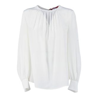 Max Mara Camicia Colmo - - Blouses & Shirts - Damen - Wei&szlig; - L
