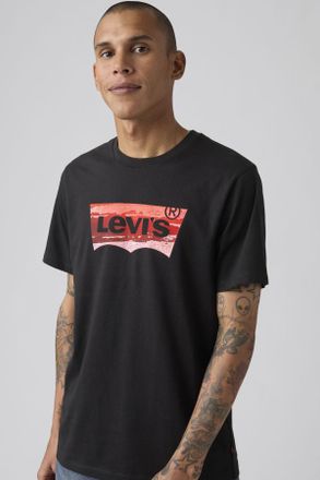 Levi's T Shirt Graphique Classic - Homme - Noir / Jet Black - 2XL