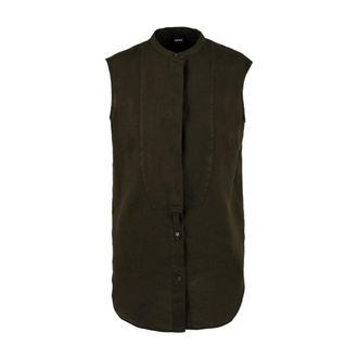 Aspesi Camicia Modello 5442 C195 85237 - - Blouses & Shirts - Damen - Gr&uuml;n - XS