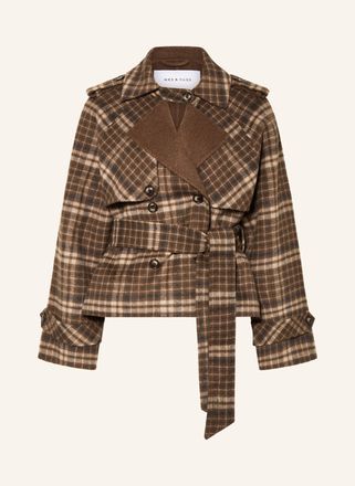 Mrs & Hugs Mrs & Hugs Trench-Jacke braun