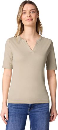 Street One Basic Shirt Cotton beige 34