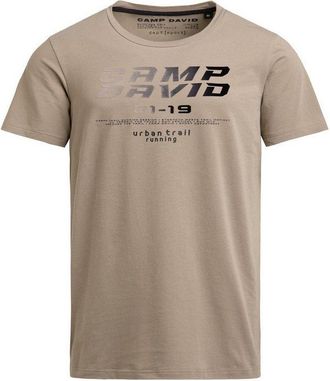 Camp David Rundhalsshirt mit Necktape