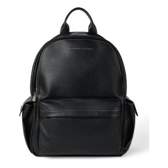 Brunello Cucinelli Homme, Sacs, Noir, Taille: ONE Size Sac &agrave; dos de voyage