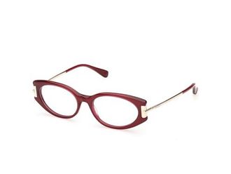 Max Mara MM5225 069 Lunettes pour femme Bordeaux brillant 53/17/140