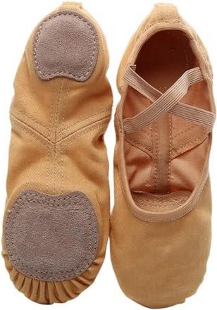 Holibanna Chaussures de Ballet Extensibles pour Femmes Semelle Antid&eacute;rapante Professionnelle Chaussures de Danse Confortables pour Exercices de Danse Classique 