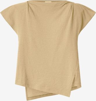 Isabel Marant Tee Shirt Sebani - Femme - Light Bronze - Taillexs - Isabel Marant